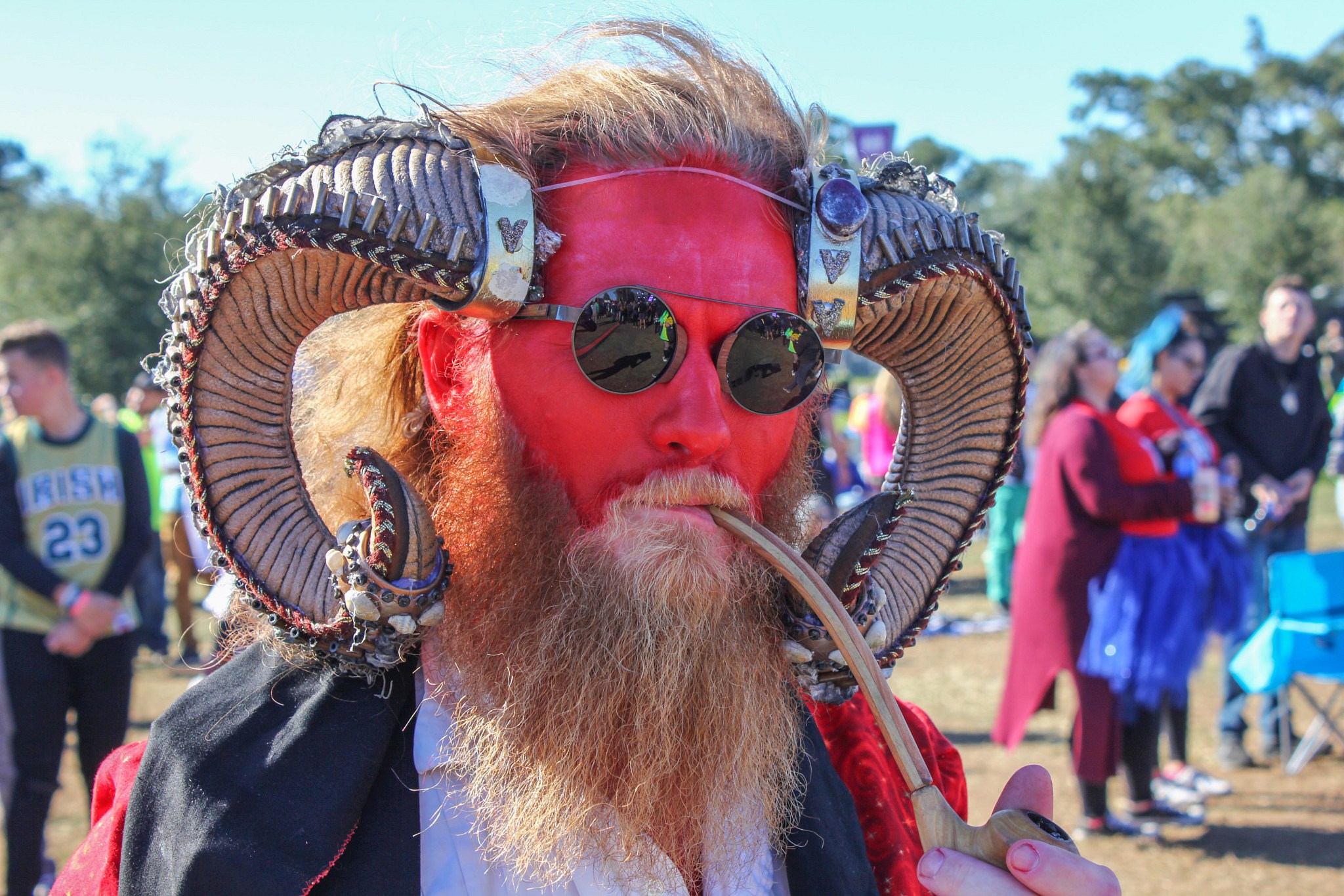 Voodoo Music + Arts 2017 event frighteningly festive