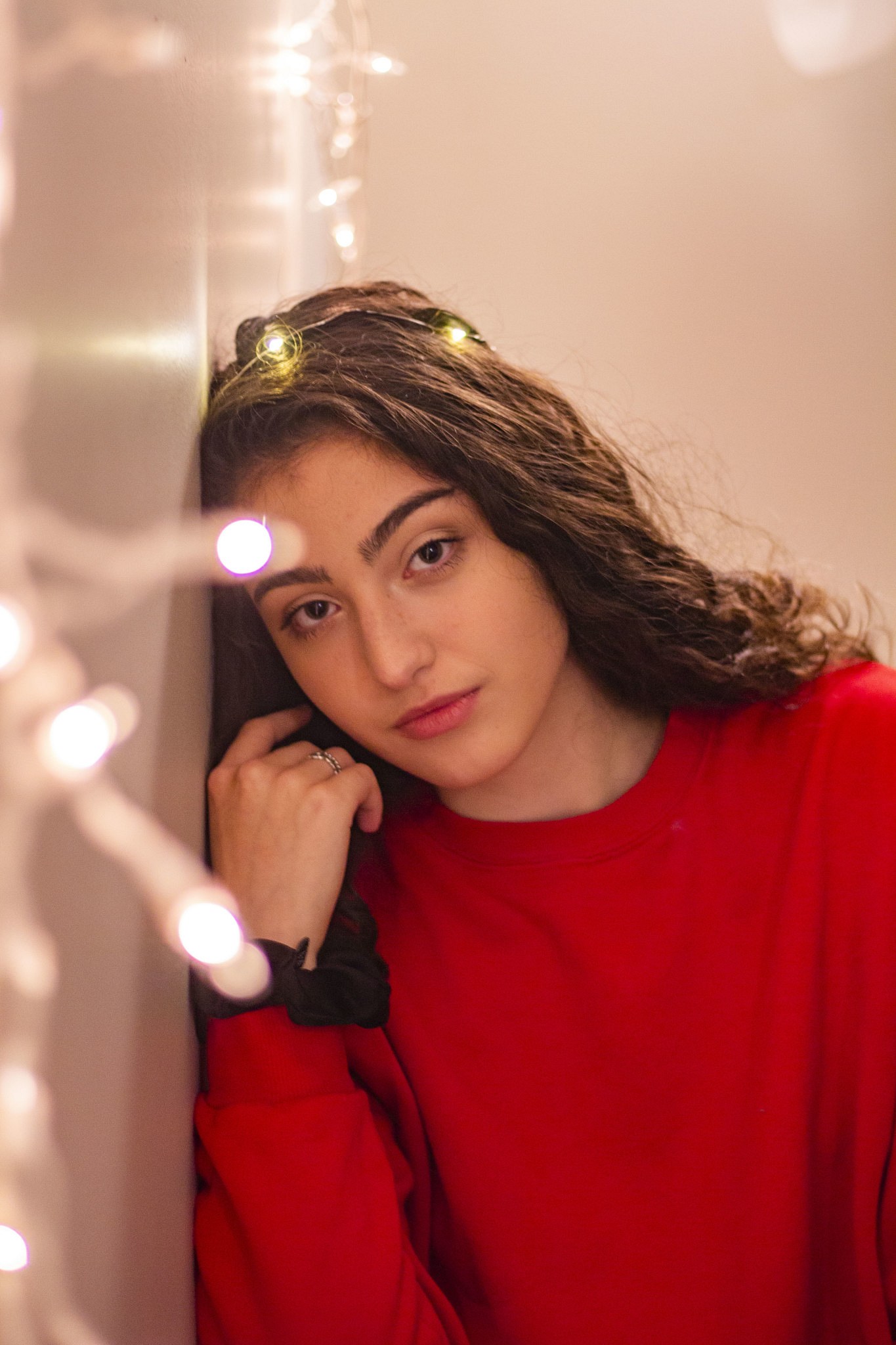 A DIY string light photo series: a CoogTV collaboration